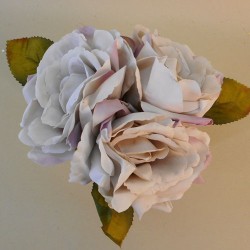 Grey artificial flowers store